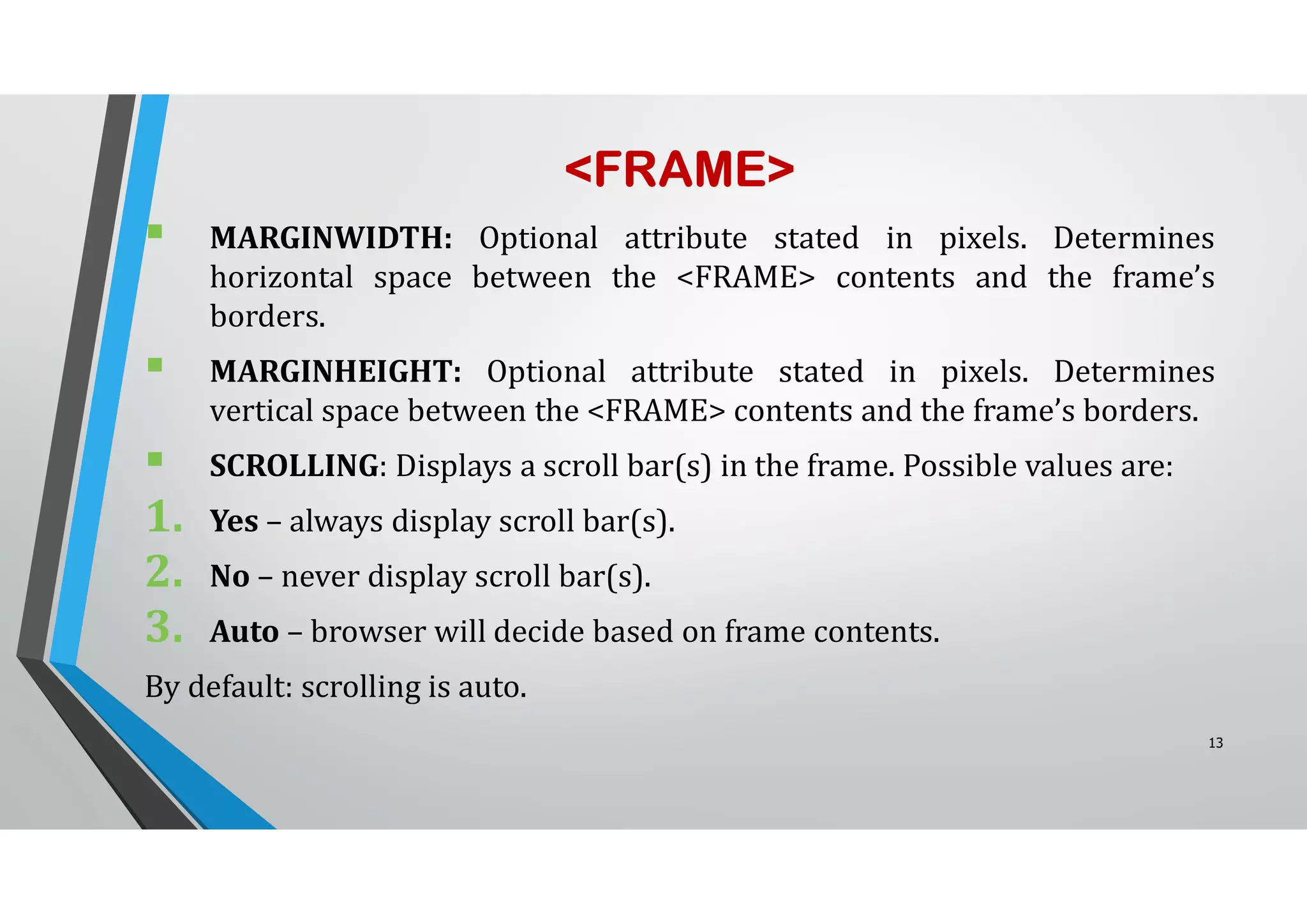 2b. Web Technology HTML Basics-2 | PDF