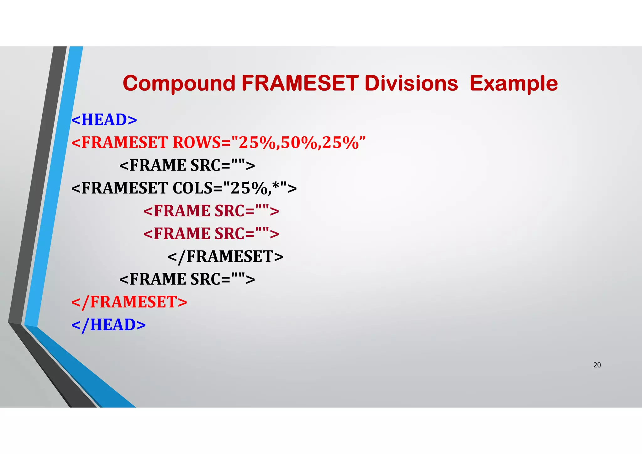 2b. Web Technology HTML Basics-2 | PDF