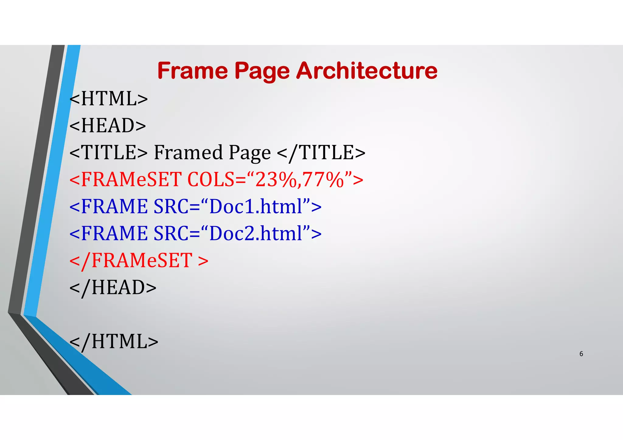 2b. Web Technology HTML Basics-2 | PDF