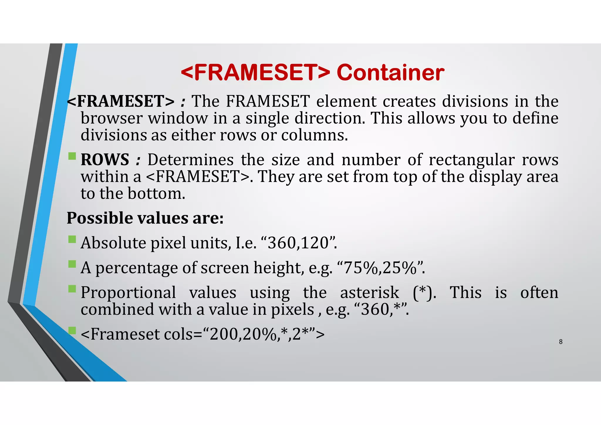 2b. Web Technology HTML Basics-2 | PDF