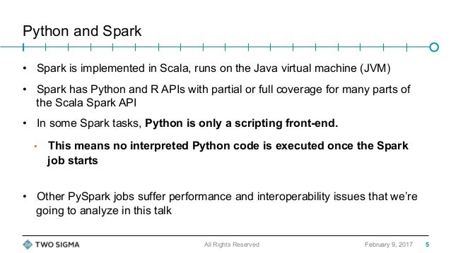 Improving Python and Spark Performance and Interoperability: Spark Su…