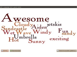 2B Beach Wordle | PPT
