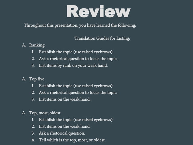 2c. Sharing Interesting Facts - Listing | PPT