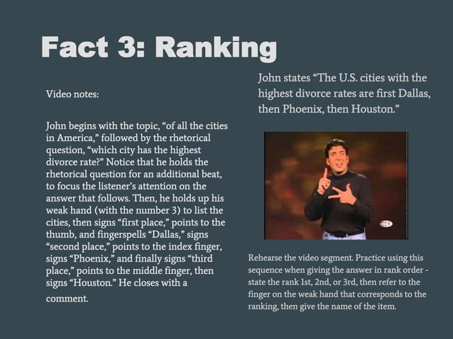 2c. Sharing Interesting Facts - Listing | PPT