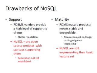 Introduction to NoSQL Databases | Hadoop Quick Introduction