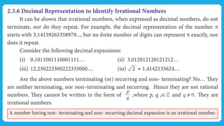 2c. Pedagogy Of Mathematics (part Ii) - Real Numbers (ex 2.3) | Ppt