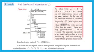 2c. Pedagogy Of Mathematics (part Ii) - Real Numbers (ex 2.3) | Ppt
