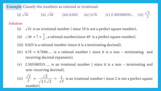 2c. Pedagogy Of Mathematics (part Ii) - Real Numbers (ex 2.3) | Ppt