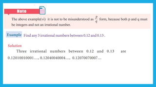 2c. Pedagogy Of Mathematics (part Ii) - Real Numbers (ex 2.3) | Ppt