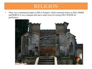 2c.8. foreign influences in pompeii art architecture & religion | PPT