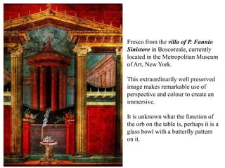 2c.8. foreign influences in pompeii art architecture & religion | PPT
