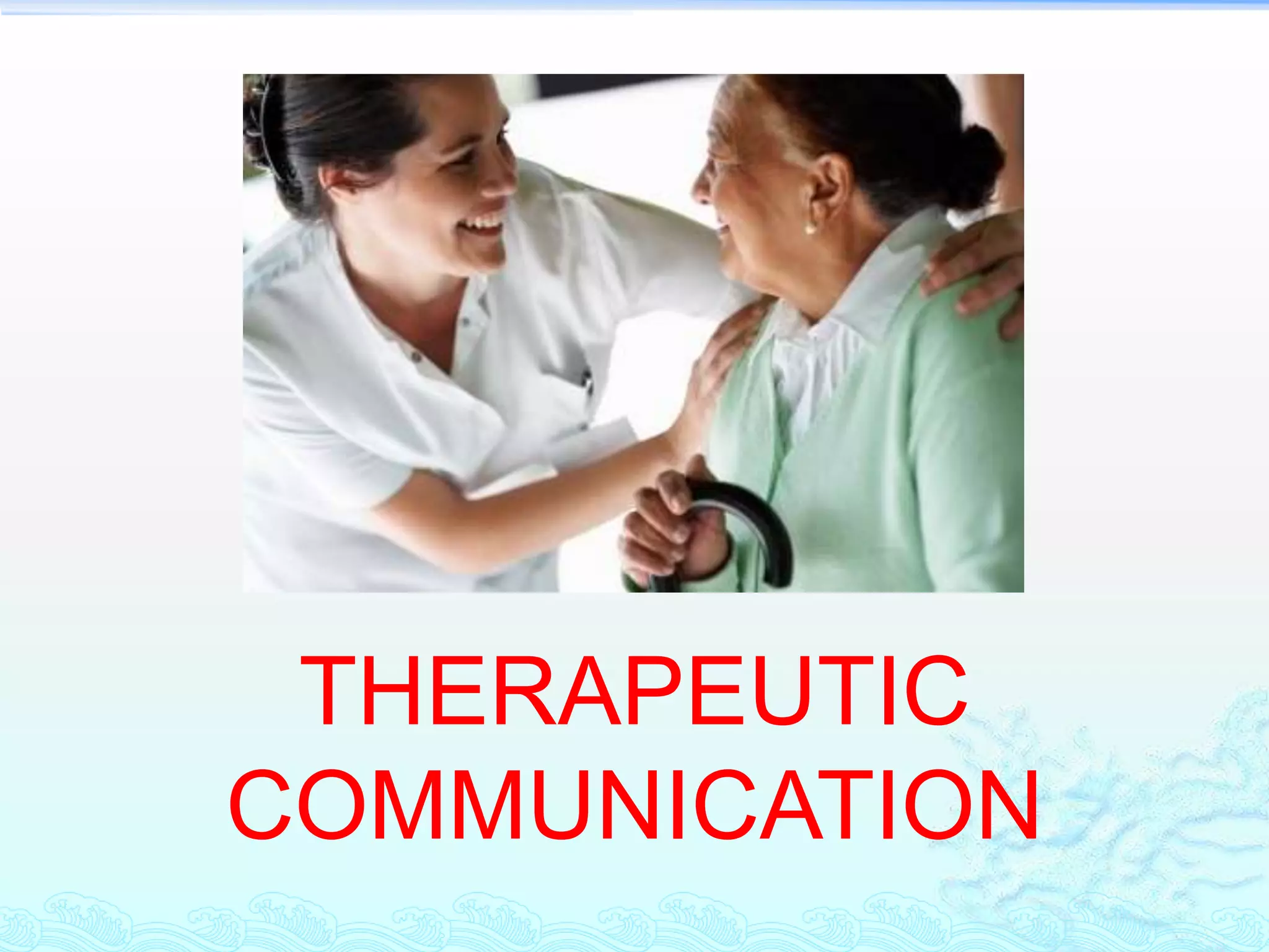 Building nurse- client relationship | PPTX