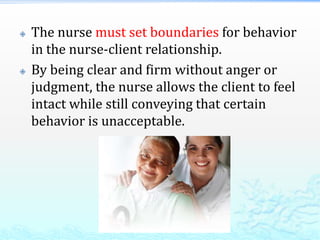 Building nurse- client relationship | PPTX