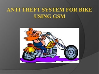 ANTI THEFT PPT | PPTX