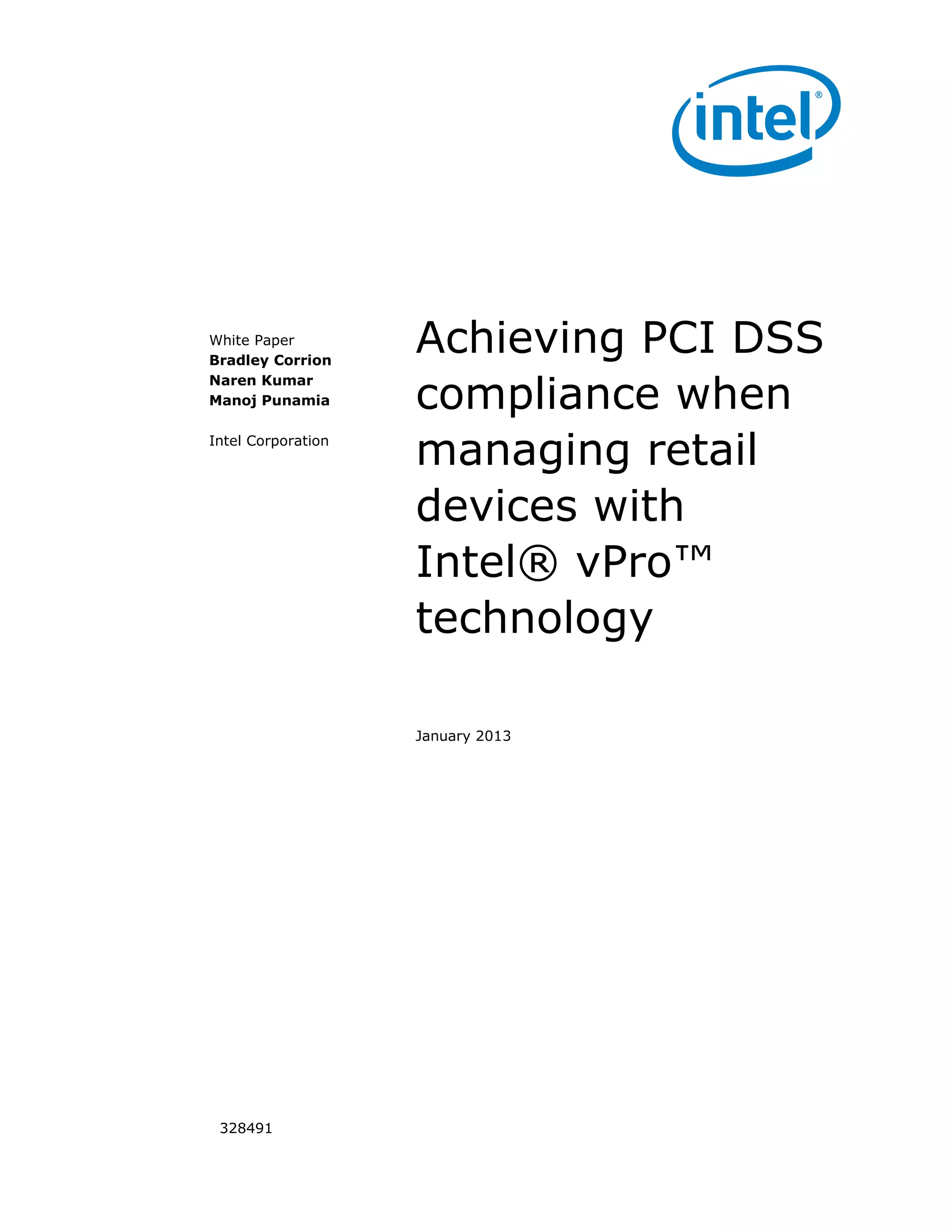 328491-PCI-dss white paper | PDF
