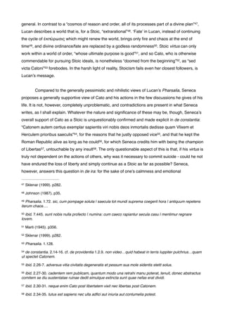 Cato the Stoic in Lucan and Seneca | PDF