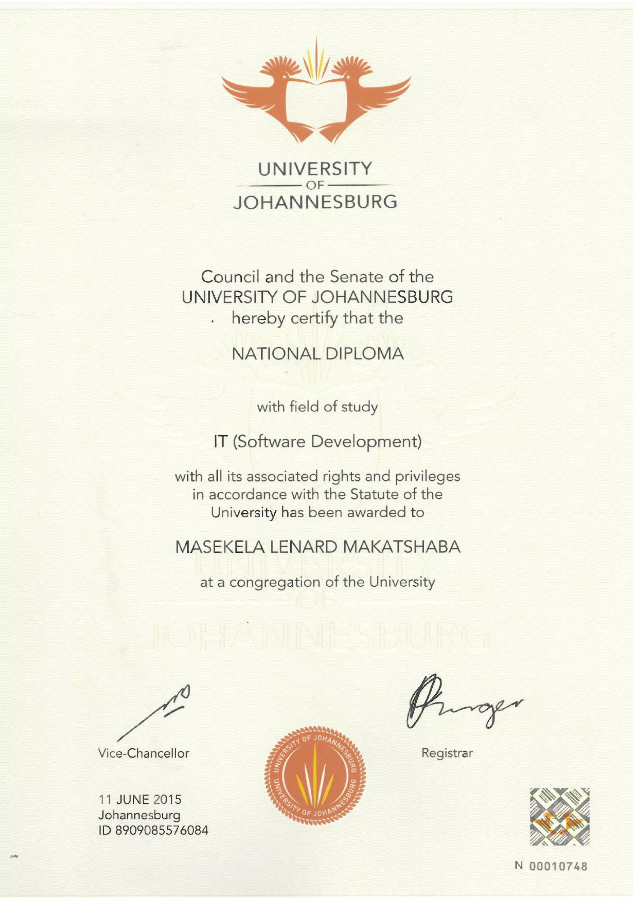 National Diploma | PDF