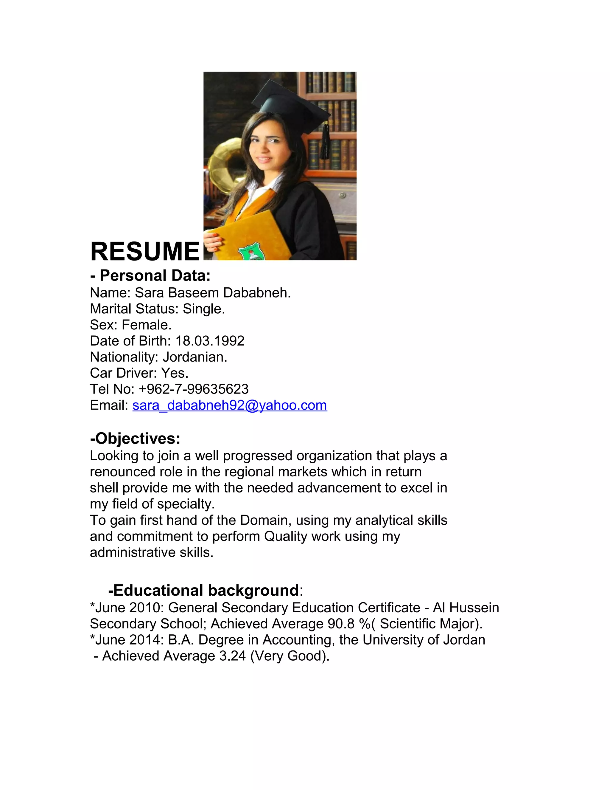 Sara Baseem Dababneh | DOC