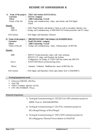 Ashok Resume-2015 | PDF