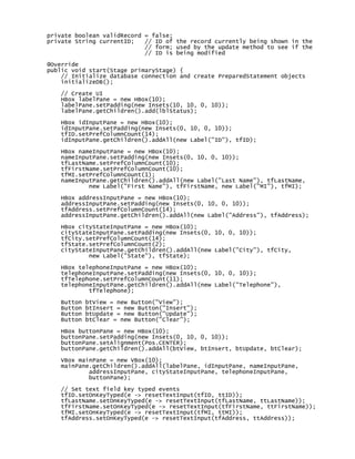 MaintainStaffTable | PDF | Databases | Computer Software and Applications