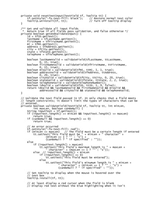MaintainStaffTable | PDF | Databases | Computer Software and Applications