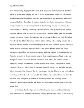 Culminating Paper | DOCX