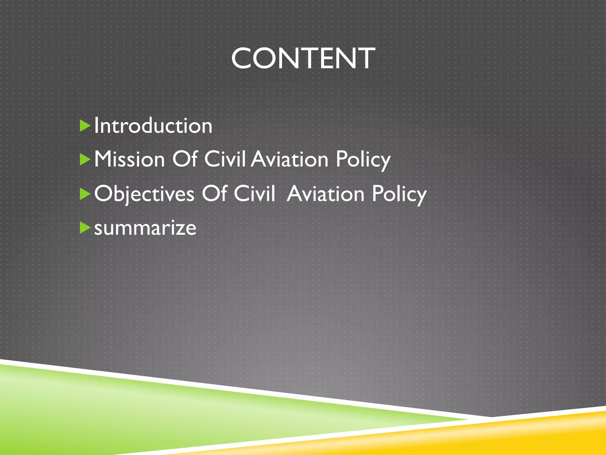 Civil-Aviation-Policy-India | PDF
