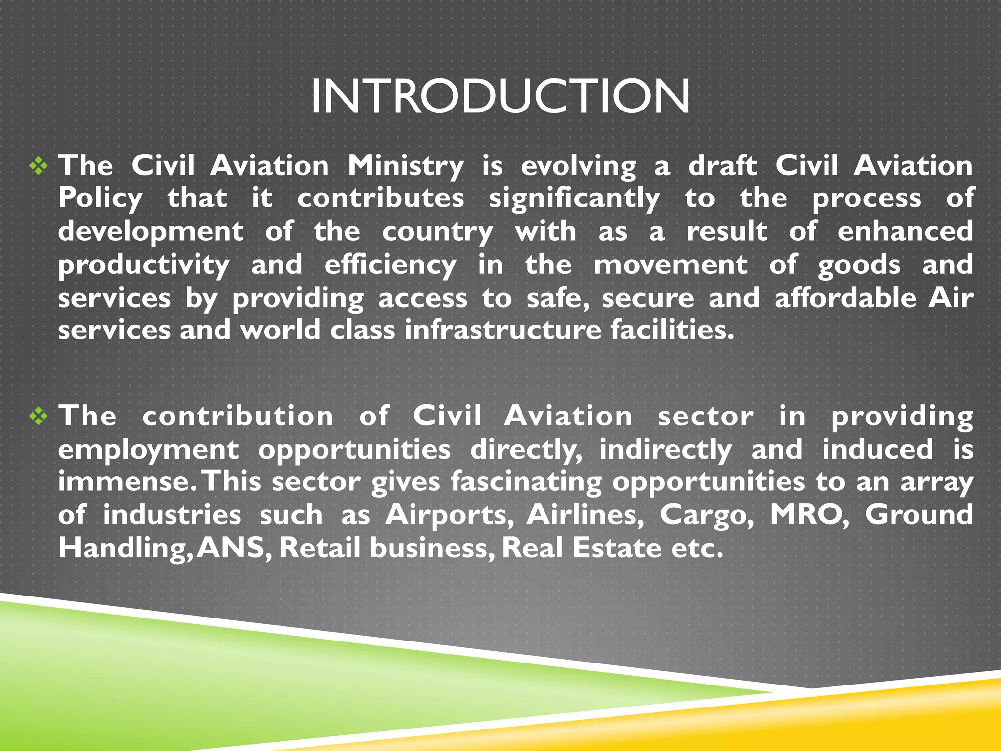 Civil-Aviation-Policy-India | PDF