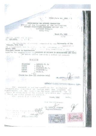 Degree certificate & License | PDF