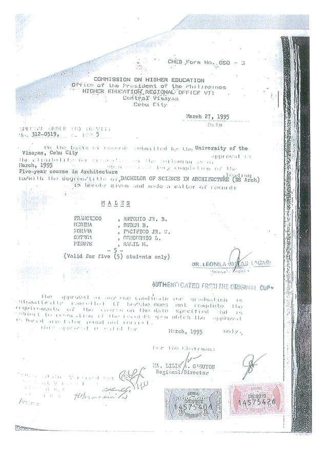 Degree certificate & License | PDF