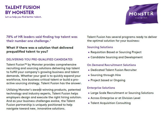 Talent Fusion Overview | PPTX