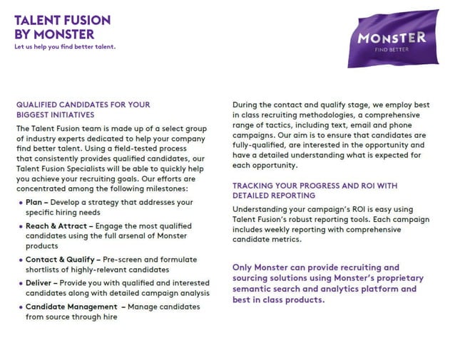 Talent Fusion Overview | PPTX