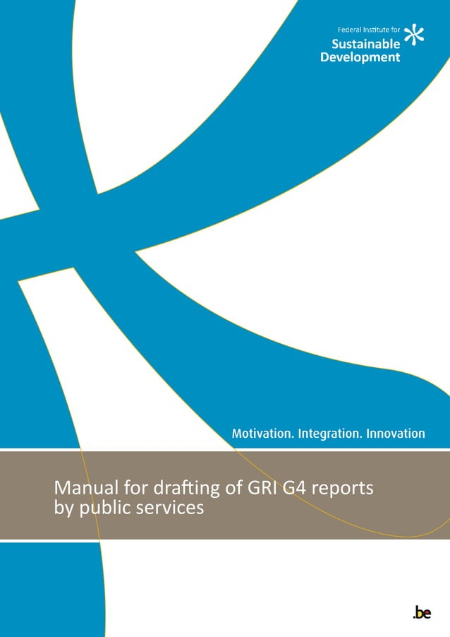 Manual for drafting of GRI G4 reports | PDF