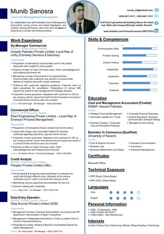 Munib's_Resume | PDF