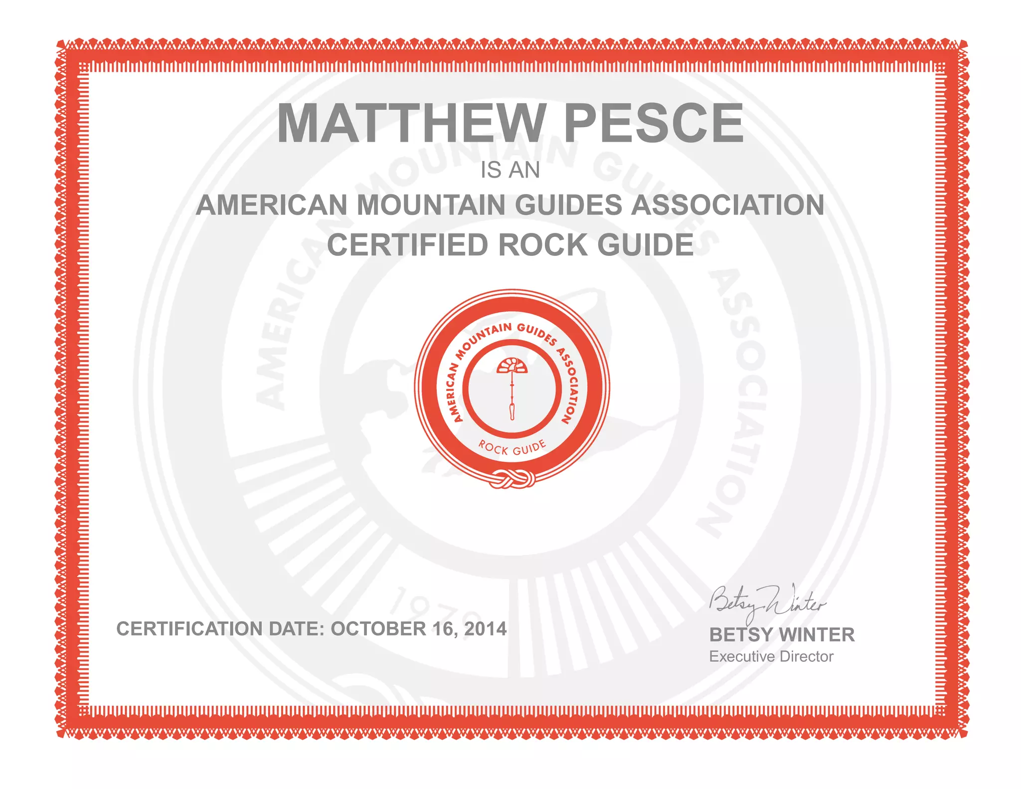 Rock guide cert | PDF