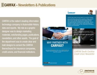 Jonathan S Ng Portfolio | PPT