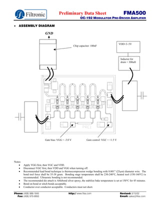 FMA500_datasheet | PDF