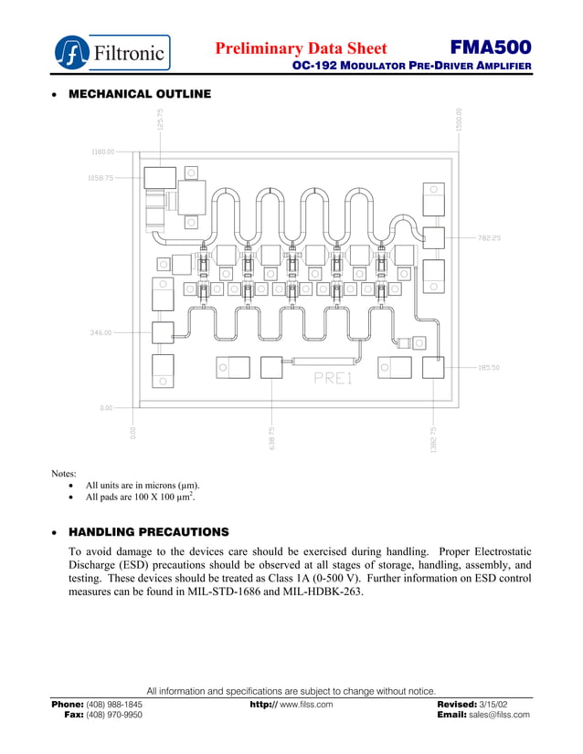 FMA500_datasheet | PDF