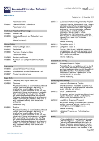 qut_LW35_15969course info | PDF