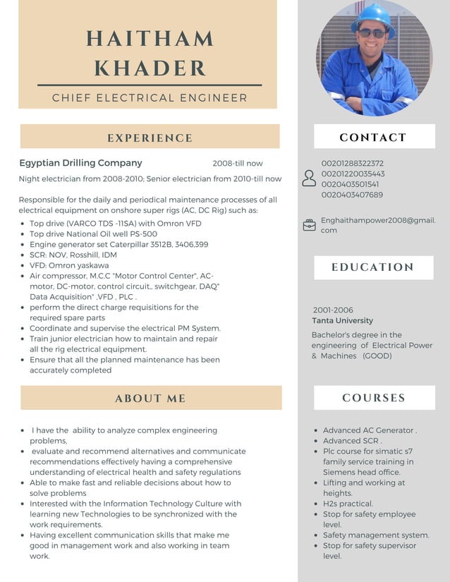 CHIEF ELECTRICIAN | PDF