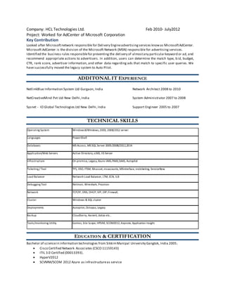 Amir resume | DOCX | Cloud Computing | Internet