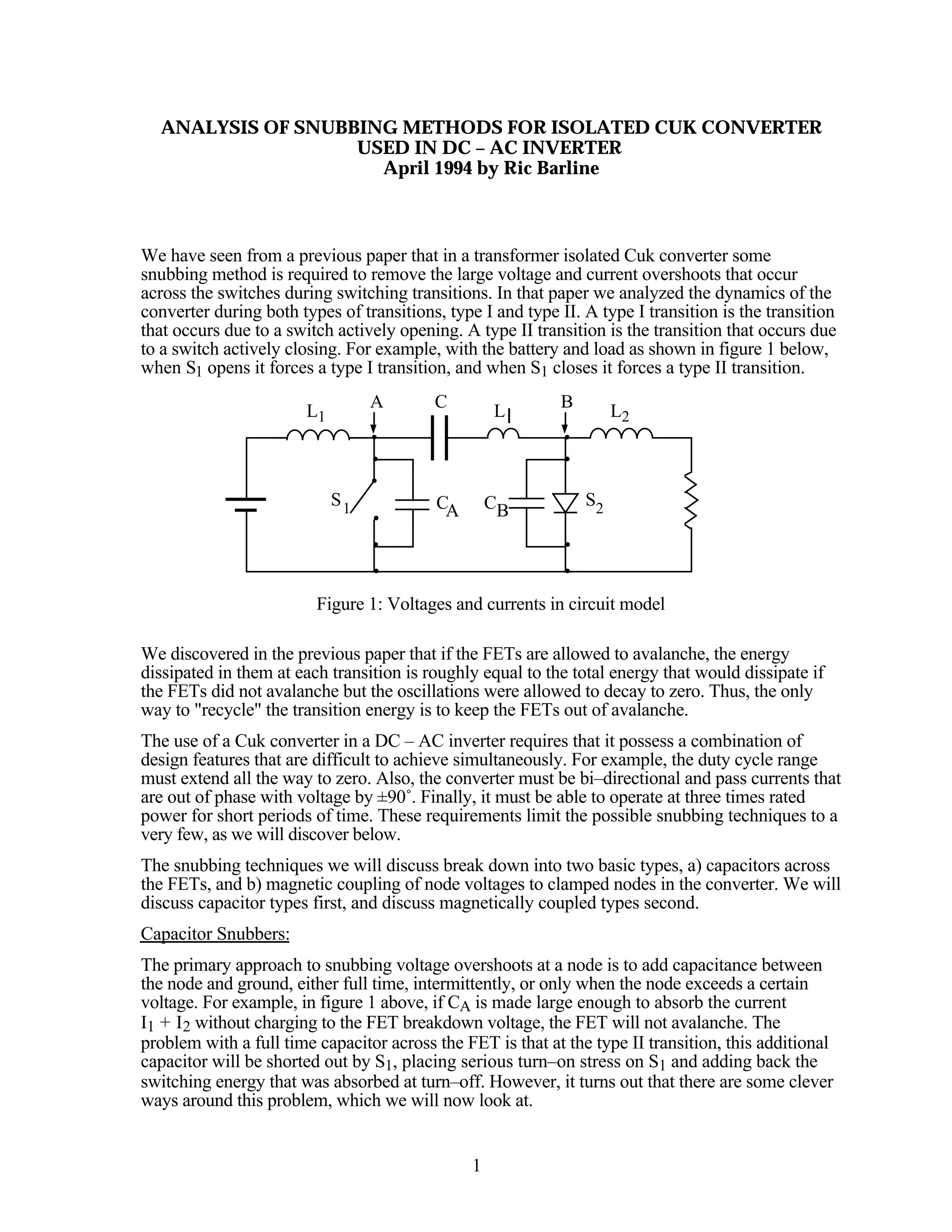 Snubbing Methods | PDF | Consumer Electronics | Technology & Computing