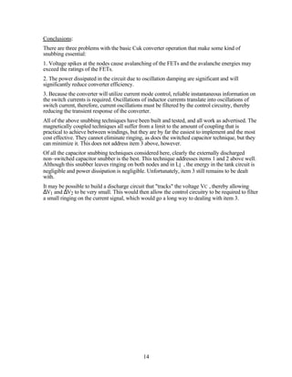 Snubbing Methods | PDF | Consumer Electronics | Technology & Computing