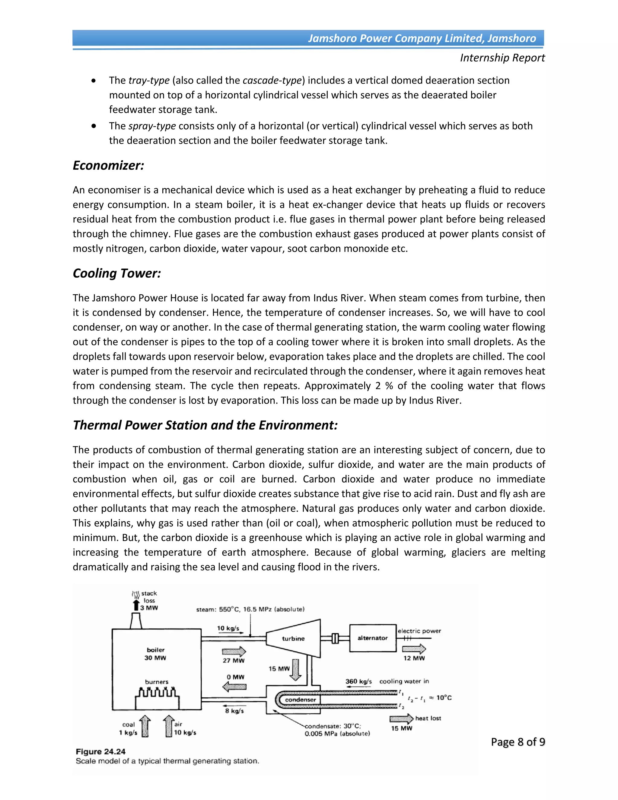 Internship report-JPCL | PDF