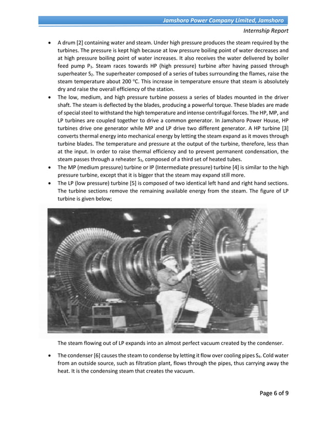 Internship report-JPCL | PDF