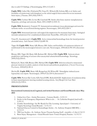 Coplin_CV_05.06.2015_no personal info | PDF