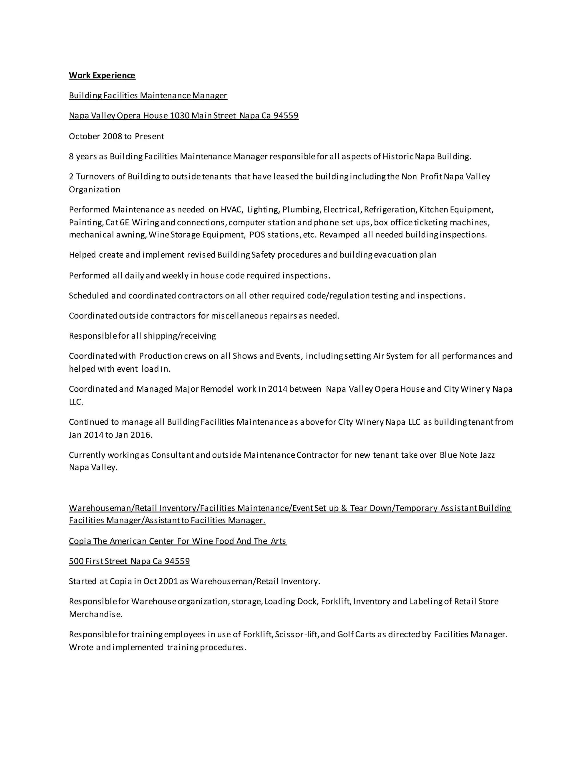 Ed Rapp New Resume Revised July 2016 | PDF