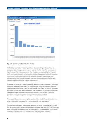 Increase profitability using data mining | PDF