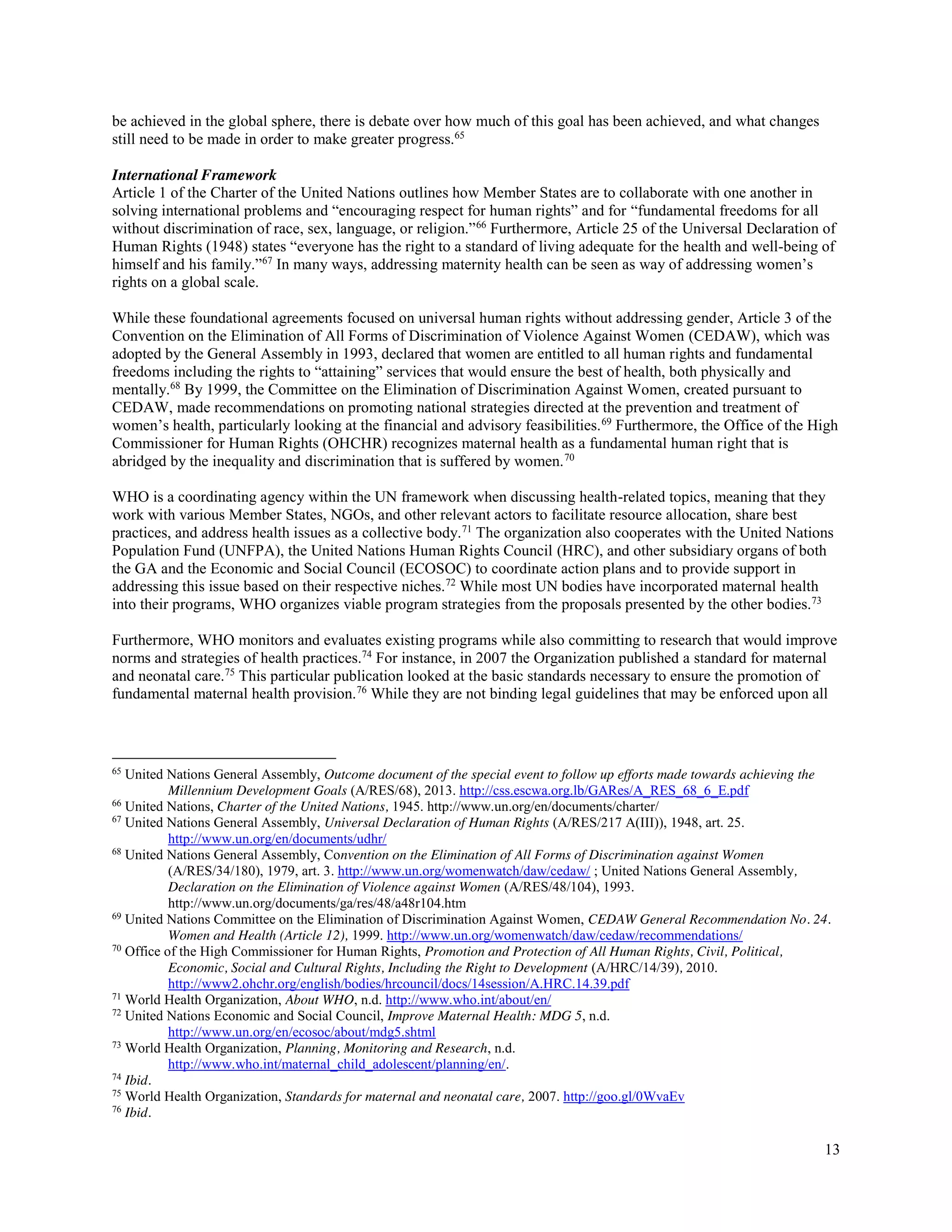 Achieving MDG 5 - Improving Maternal Health | PDF