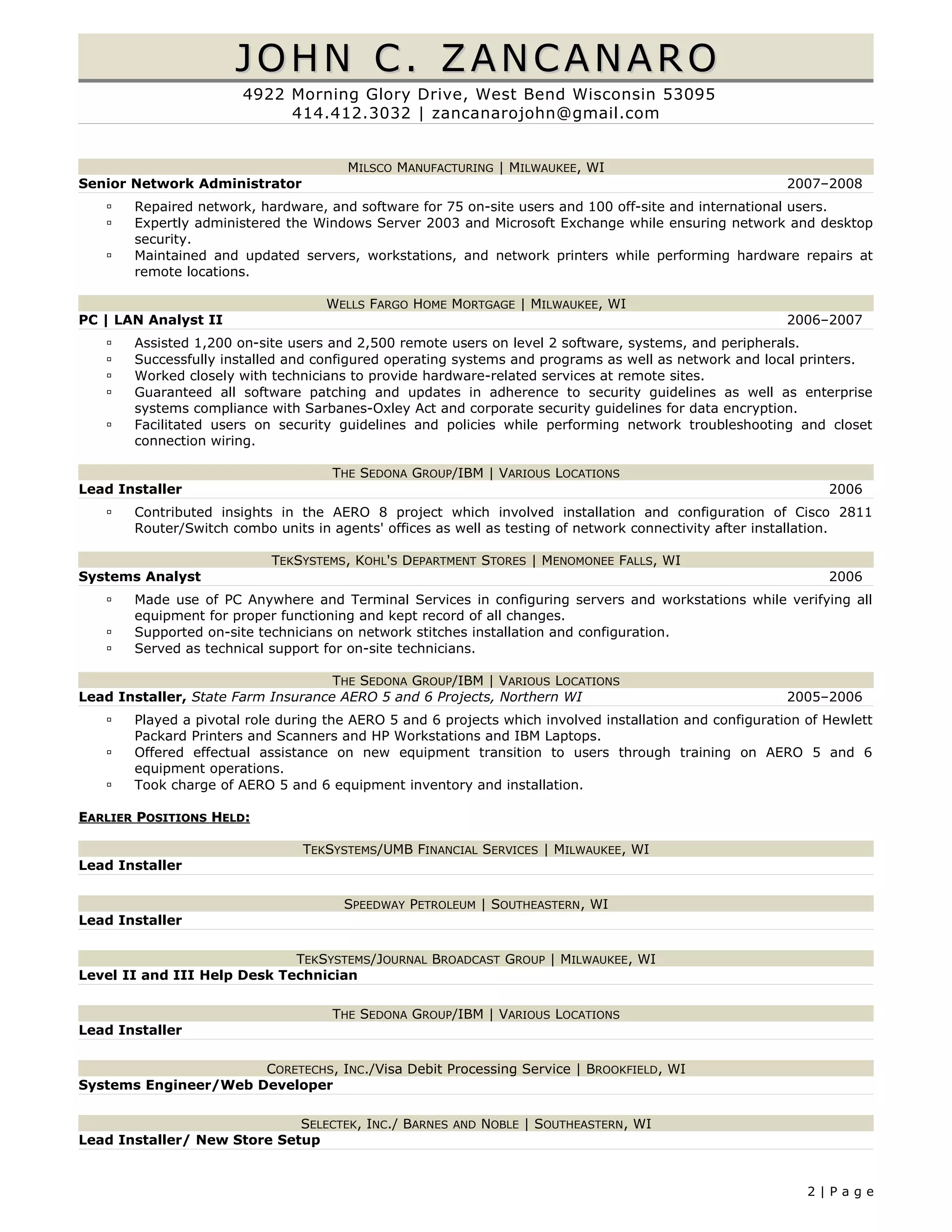 JohnZancanaro_Resume | DOC